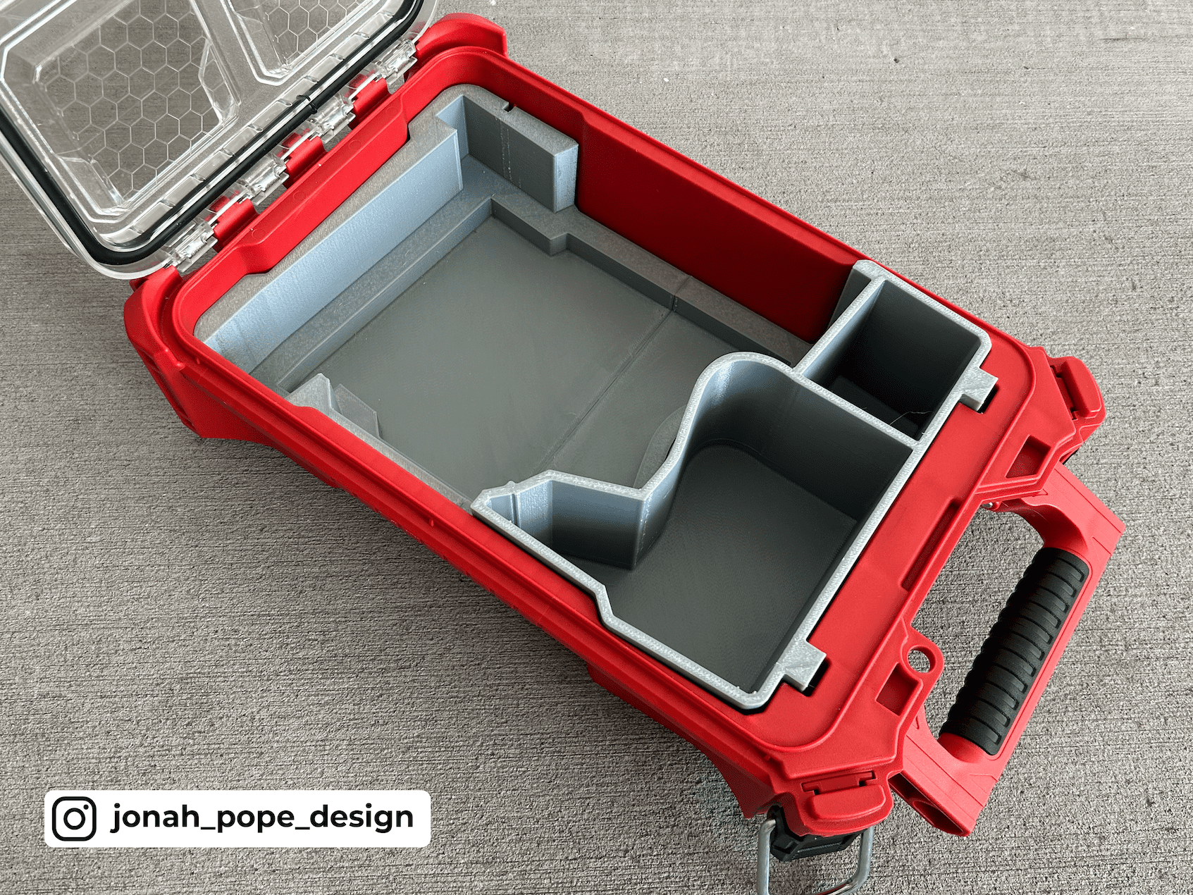 M12 Pin Nailer Storage Insert for Milwaukee Packout Organiser (INSERTS ...